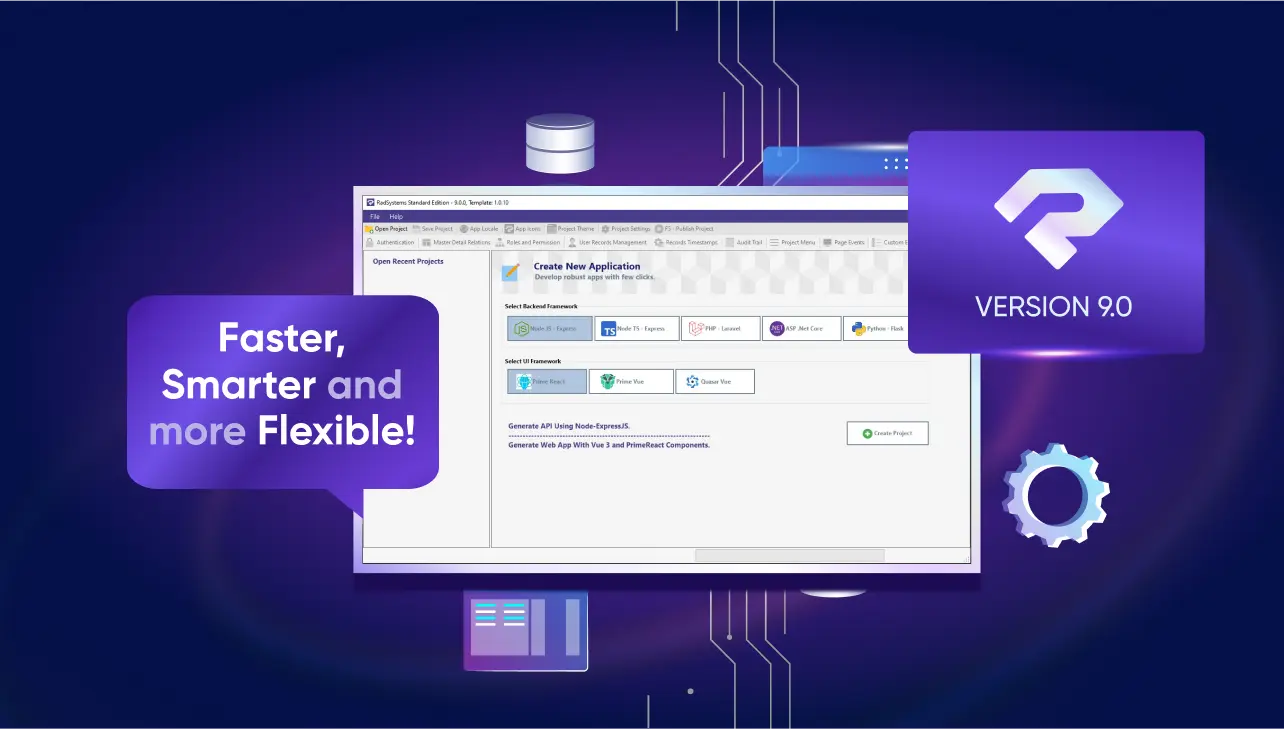 RadSystems Studio 9: Future of No-Code, Low-Code is here!